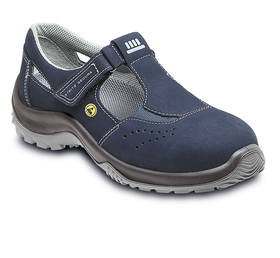 Steitz Damen Sandale ESD 413 Vitality Plus S1 NB - Gr. 35, EN ISO 20345 ...