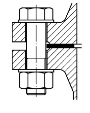 top-chem 2000 Dichtung, DIN 2690 - Ø 132x90x2 mm, DIN2690 PN 6 DN80 ...