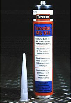 Teroson MS 935 schwarz - 290ml, PE-Kartusche - Schöffler + Wörner GmbH